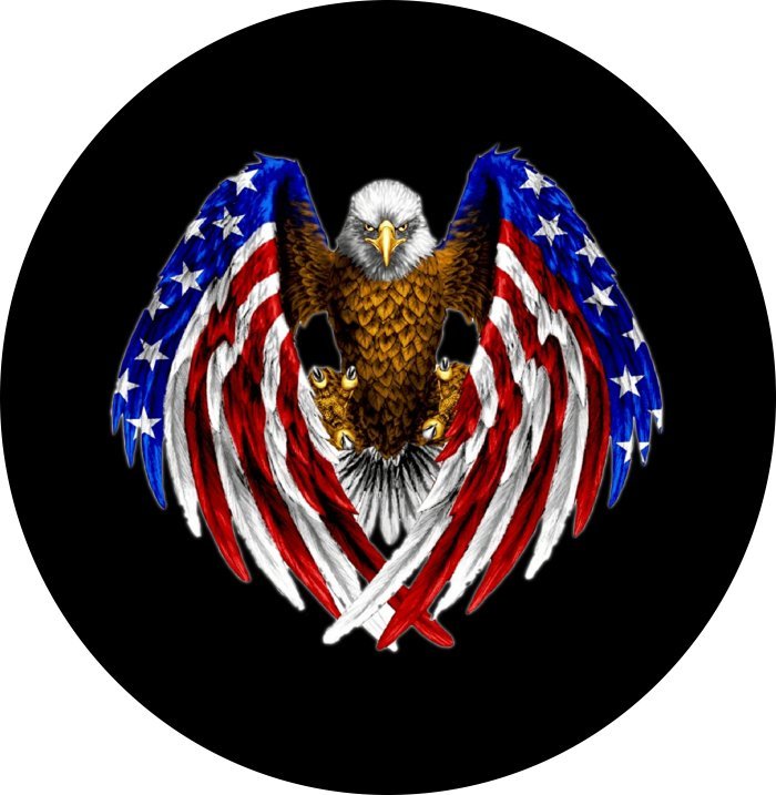 Eagle Wings Spare Tire Cover
