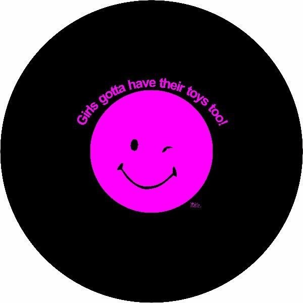 Girls Gotta Have Their Toys Too Pink Tire Cover