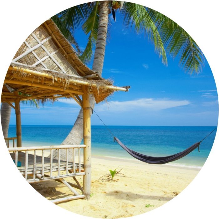 Chill Out Time Spare Tire Cover - Black Vinyl